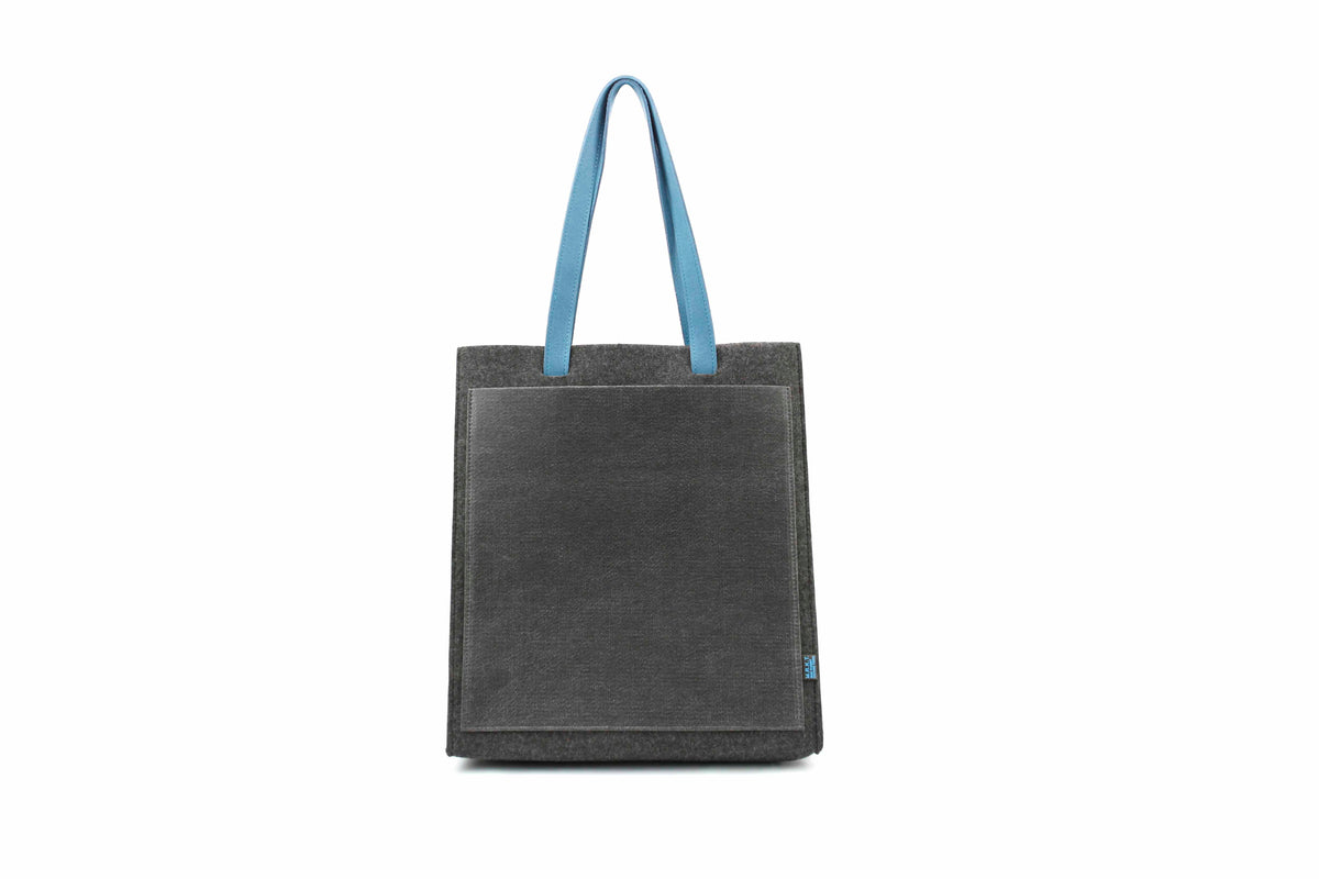 MRKT CLARK SMRT FELT/SUPR FELT /MCRO SUEDE Tote – Gechari Store